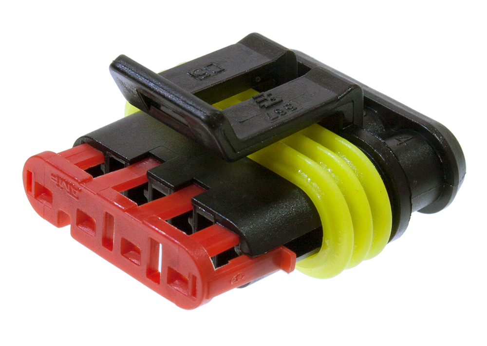 282088-1, SUPERSEAL1.51, розетка 4 контакта (Metri-Pack) TE ...