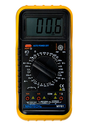 MY61, Мультиметр цифровой Mastech, цена купить | мультиметры